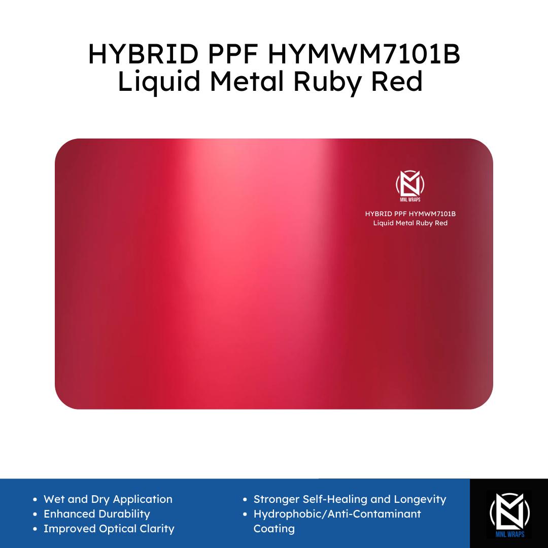 Hybrid PPF HYMWM7101B Liquid Metal Ruby Red – MNL Wraps