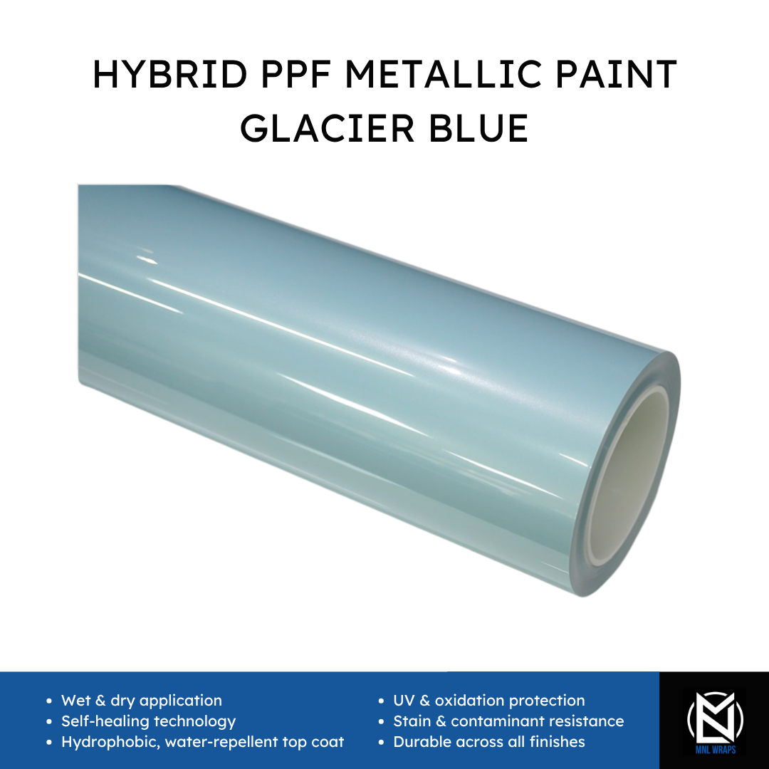 Hybrid PPF Metallic Paint Glacier Blue – MNL Wraps
