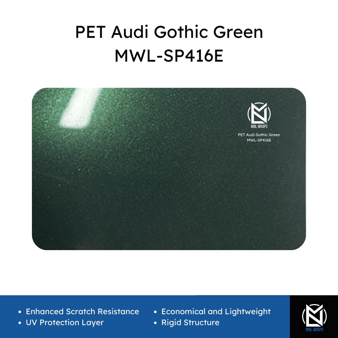 Audi Gothic Green Vinyl Wrap - Premium PET – MNL Wraps