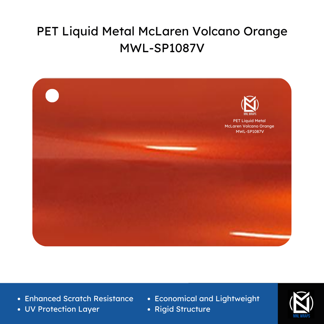 PET Liquid Metal McLaren Volcano Orange MWL-SP1087V – Orange Metallic ...